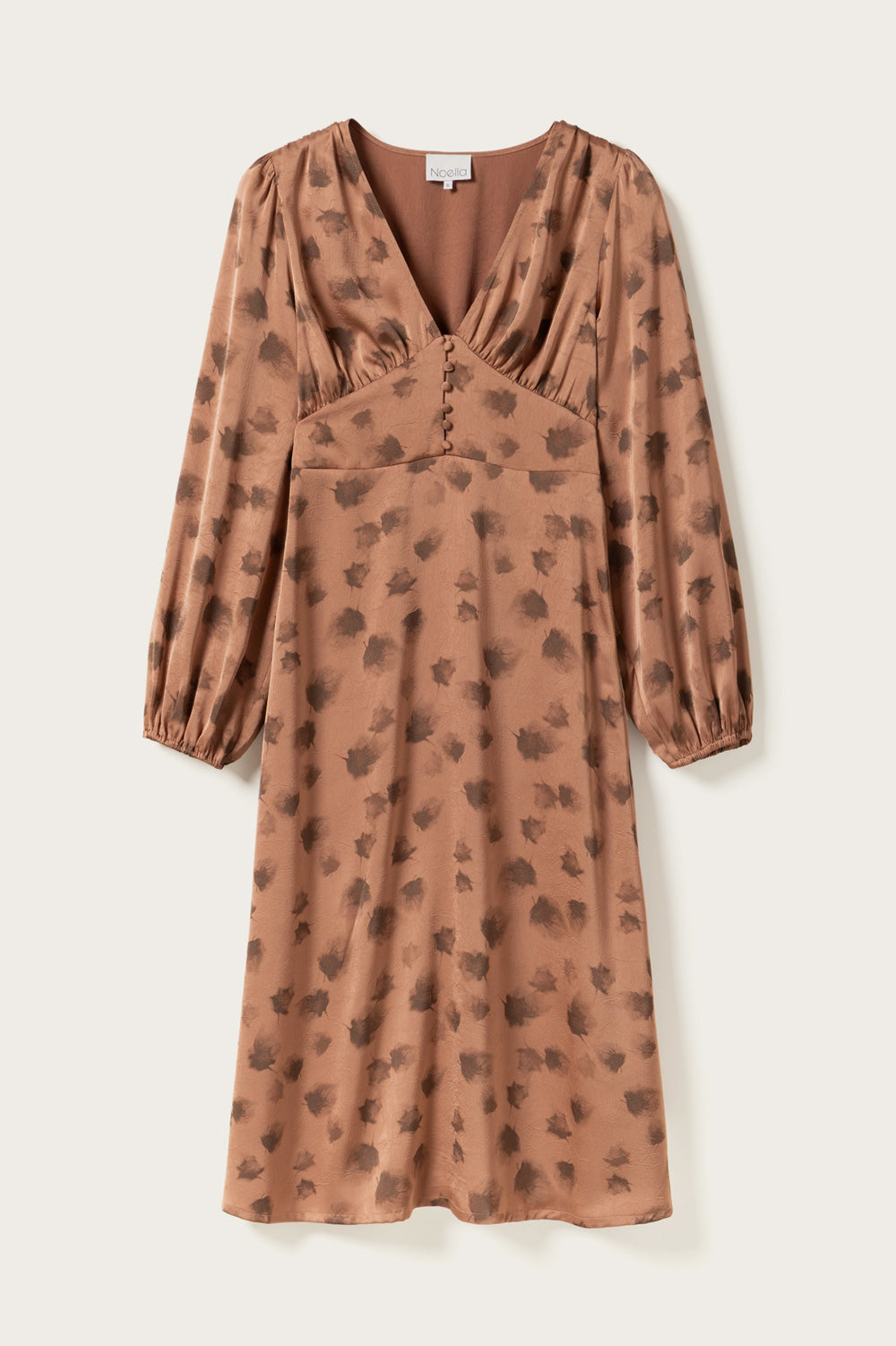 Lilith Dress Cosette Rust Print – Noellafashion.dk