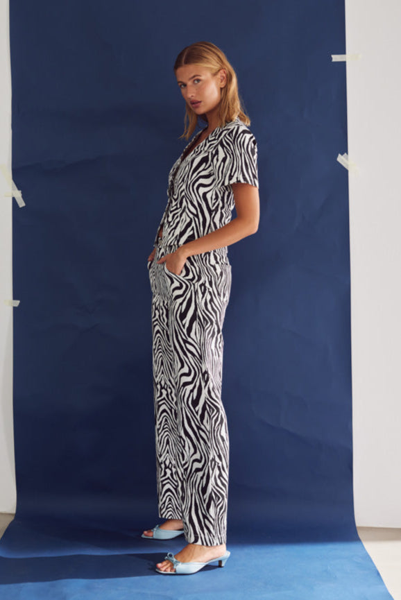 Stormy Jeans Taleah Zebra Print – Noellafashion.dk
