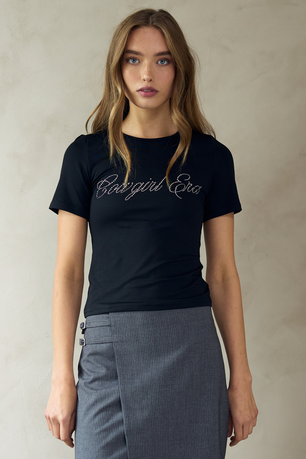 Kassidi T-Shirt Black – Noellafashion.dk